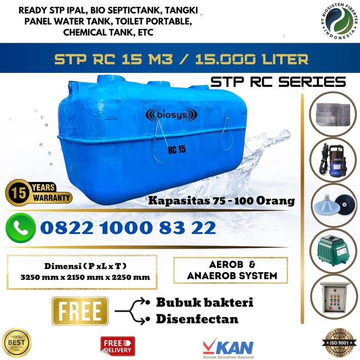 Jual Septic Tank STP RC Series 15 M3/15.000 liter, Sepiteng - Biosys ...