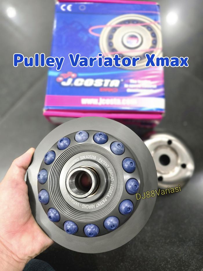 Jual Pulley Xmax jcosta pulley variator set roller xmax250 xmax 300 ...