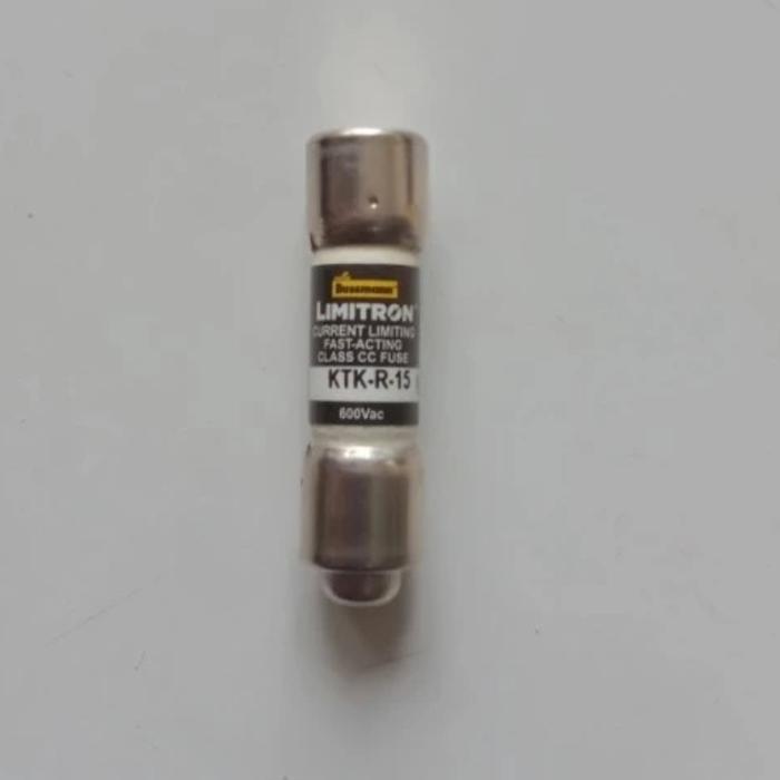 Jual KTK-R-15 15A 600V Fast Acting Fuse Class CC Bussmann KTK-R-15 15A ...
