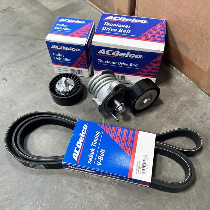 Jual Fan Belt Set Tensioner Fan Belt Pulley Fan Belt Chevrolet Captiva ...