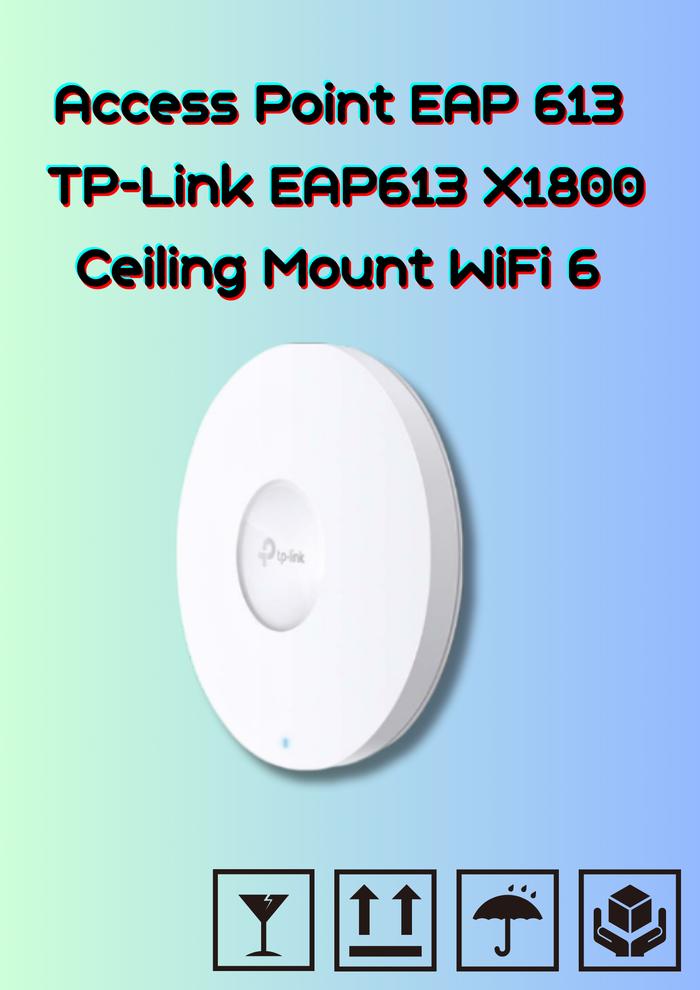 Jual Access Point Eap 613 Tp Link Eap613 X1800 Ceiling Mount Wifi 6 Jakarta Barat