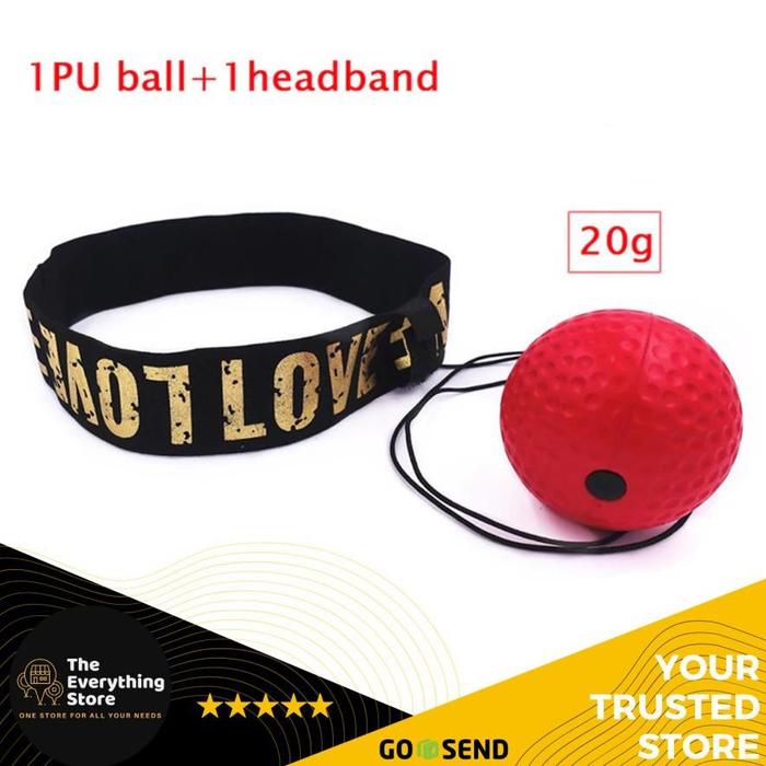 Jual Dps Boxing Reflex Speed Exercise Rubber Ball Untuk Melatih ...