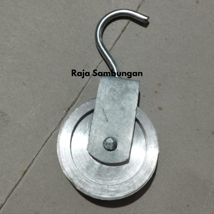 Jual Katrol Roda Tanda Tanya 45 mm Kaitan Kerekan Bendera Kandang ...