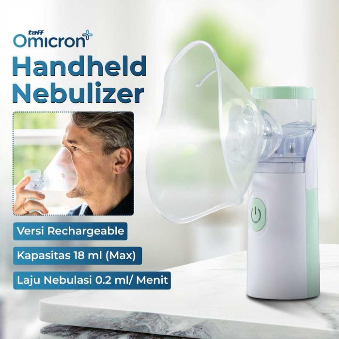 Jual Alat Terapi Pernapasan Handheld Nebulizer Inhaler Atomizer - JSL ...