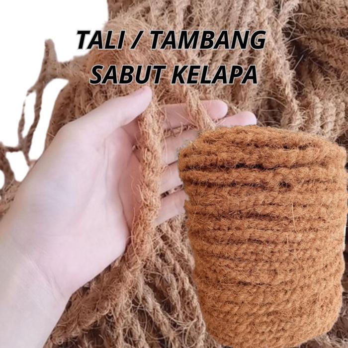 Jual TALI SABUT TAMBANG KELAPA - TALI TAMBANG 5mm panjang 60m - Kab ...