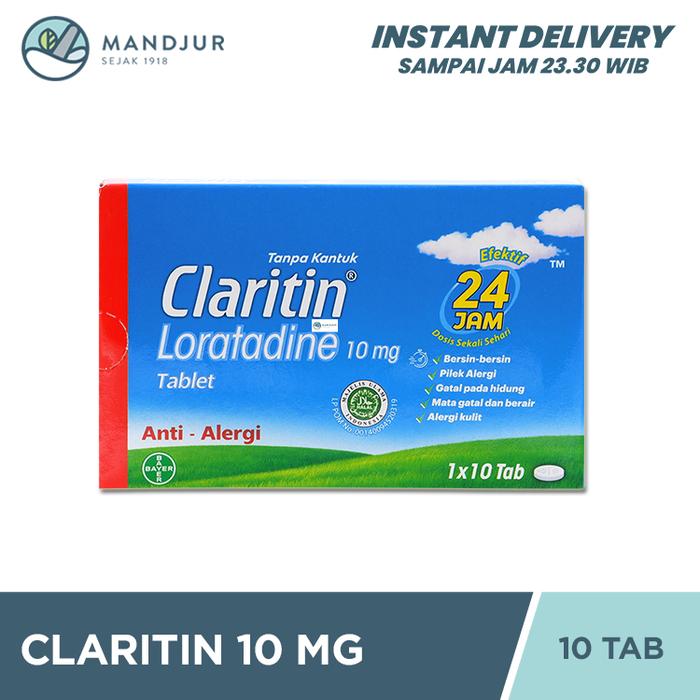 Jual Claritin 10 Mg Strip 10 Tablet / Obat Alergi - Jakarta Pusat ...