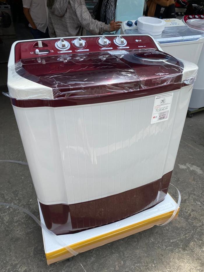 Jual LG MESIN CUCI 9 KG P9050RTB TWIN TUB P9050 RTB - Kota Pontianak ...
