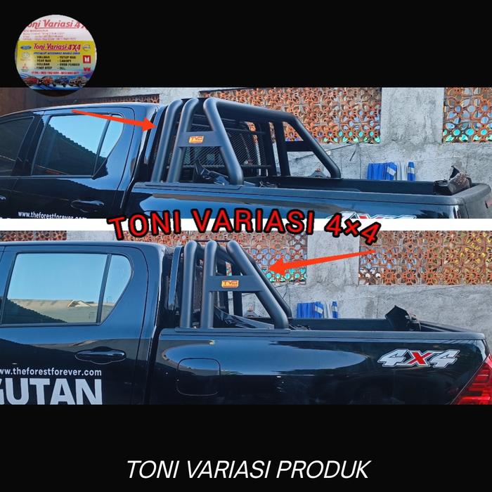 Jual Rollbar Roll Bar Double Cabin Hilux Revo Rocco - Jakarta Utara ...