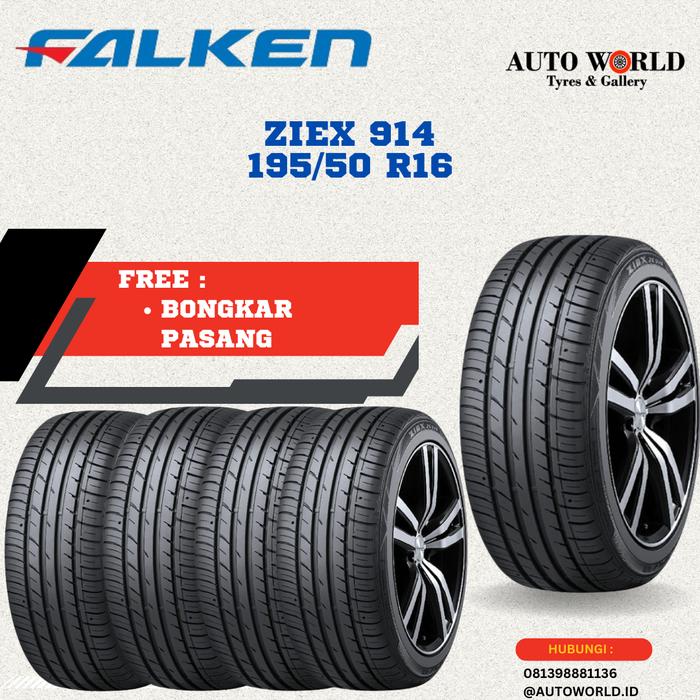Jual Ban Falken Ziex 914 ukuran 195/50/16 - Kota Bandung - autoworld ...