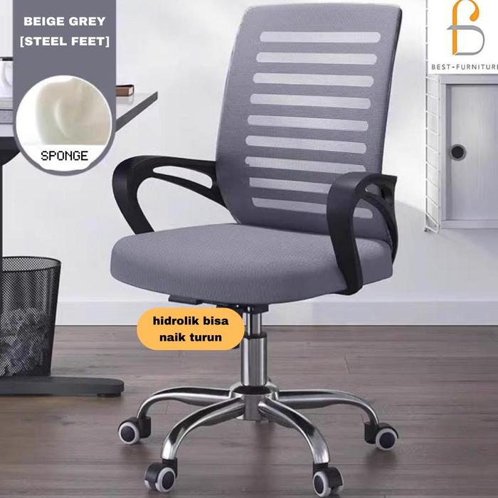 Jual Best Kursi Staf Kursi Putar Roda Kursi Kantor Kursi Belajar Kursi ...