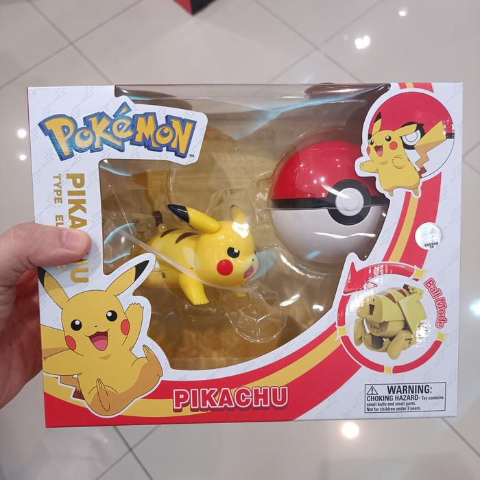 Jual Pokemon Pikachu Transform Figure Pikachu Figure Transform - Kota ...