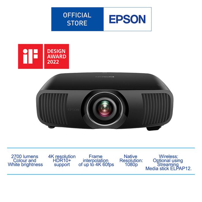 Promo Projector Epson EH-LS12000B Home Theatre 4K 3LCD Laser Cicil 0% 3x - Jakarta Barat - EPSON ...