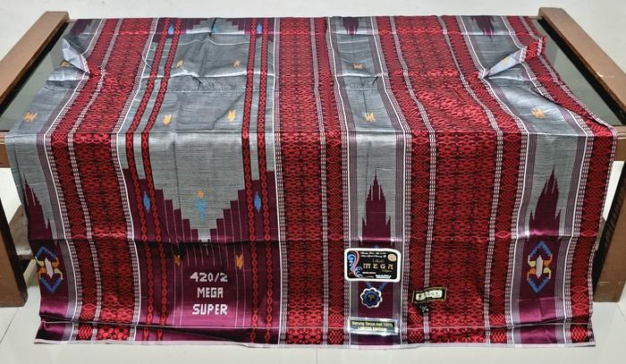 Jual SARUNG TENUN SUTRA MEGA SUPER 420/2 SUPER PREMIUM & MEGA HIDAYAT ...