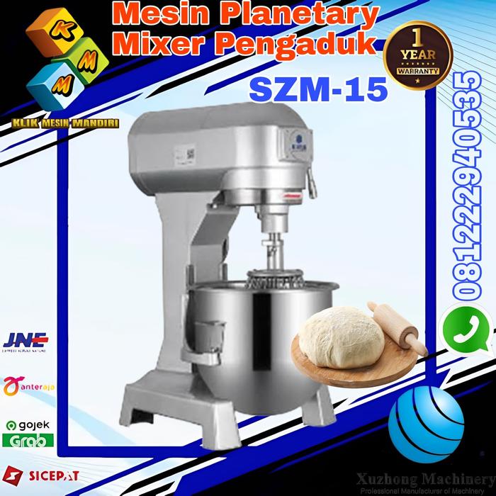 Jual Mesin Pengaduk Adonan Roti Terigu Planetary Dough Mixer 15 Liter ...