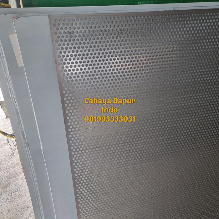 Jual PLAT 304 LUBANG 5mm TEBAL 2mm /PLAT STAINLESS 304 LUBANG 5mm TEBAL ...
