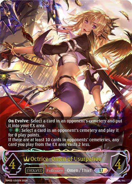 Jual Octrice, Omen of Usurpation [EVOLVED] | ULTIMATE | BP05-U02EN SVE English - Jakarta Barat ...