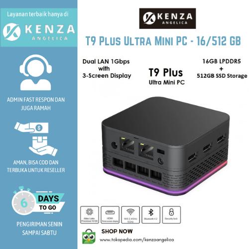 Promo T9 PLUS Ultra-Mini PC - Intel Alder Lake N100 - LPDDR5 16GB RAM SSD 512GB ROM - Jakarta ...