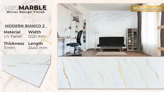 Jual UV Marble Panel 3 mm / Wallpanel Marmer Neomarble by DANESON ...