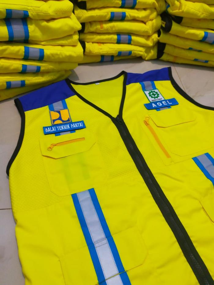 Jual Rompi PUPR / ROMPI Safety Bina Marga premium / Rompi PU - Kab ...