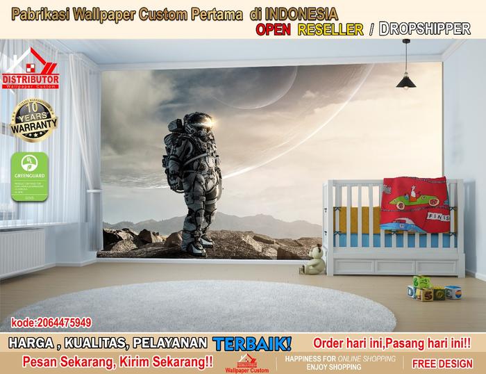 Jual Wallpaper Dinding Custom Tema Astronot | Wallpaper Custom ...