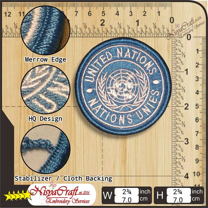 Jual NCEP0101-0081 US ARMY UNITED NATIONS UN | SSI | Army Ground Unit ...