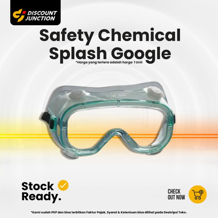 Jual Kacamata safety Chemical Splash Google - Kab. Bekasi - Discount ...