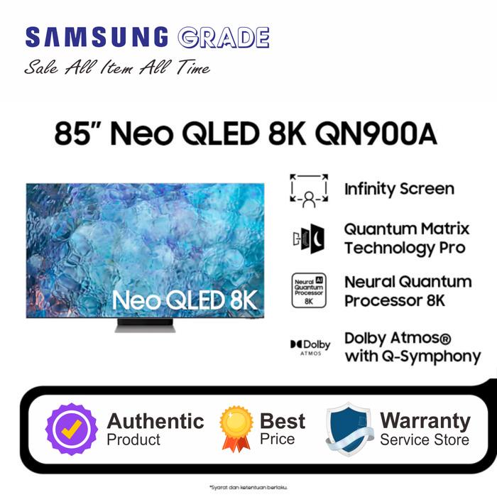 Jual SAMSUNG Smart TV 85" Neo QLED 8K QN900A - QA85QN900AKXXD - Kota ...