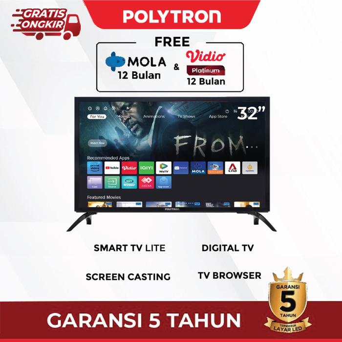 Promo POLYTRON SMART DIGITAL TV 32" PLD 32CV1869 Cicil 0% 3x - Kab ...