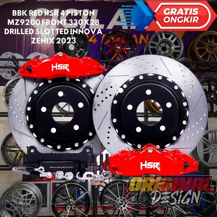 Jual Big Brake Kit / BBK HSR Wheel Front 4 Piston 330x28 untuk Innova ...