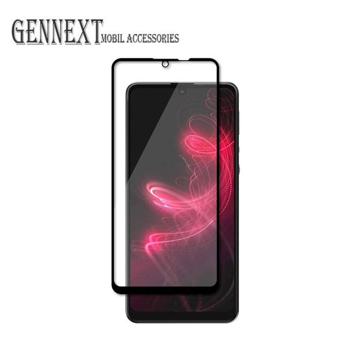 Promo GENNEXT Tempered Glass Full Cover Sharp Aquos Sense Zero 5G Full ...