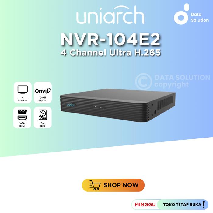 Jual Uniarch NVR-104E2 Nvr 4 Channel - Jakarta Pusat - Data Solution Shop | Tokopedia