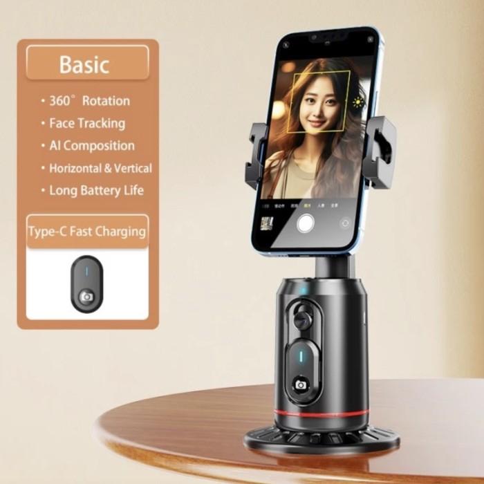 Promo neiku z100 ai stand holder hp iphone face tracking 360 rotation ...