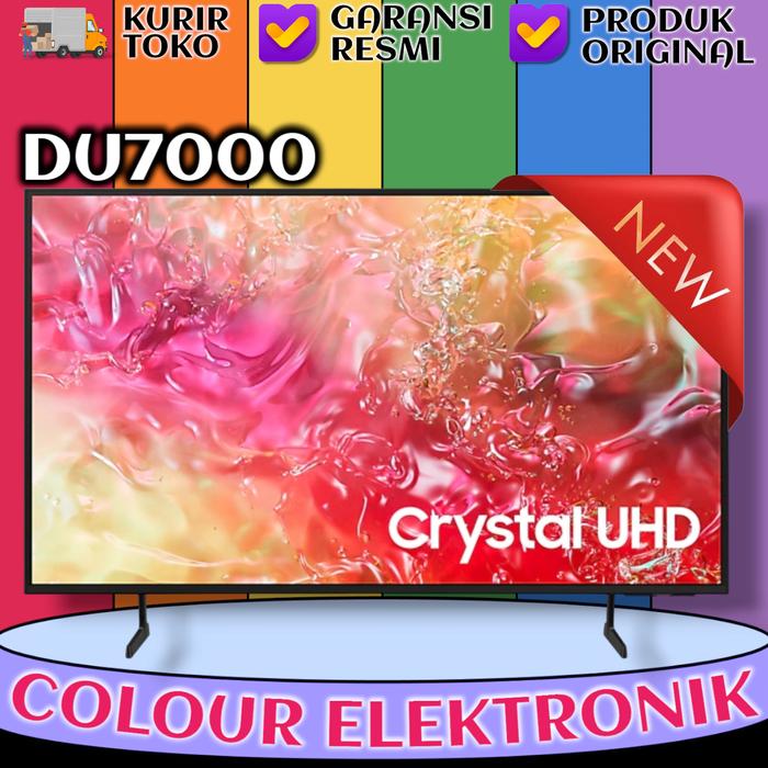 Promo SAMSUNG 65DU7000 CRYSTAL UHD 4K 65 inch SMART TV - UA65DU7000KXXD Cicil 0% 3x - Kota ...