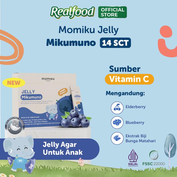 Promo Realfood Momiku Jelly Mikumuno Sarang Burung Walet, Vitamin C dan ...