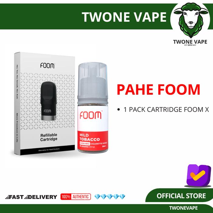 Jual Liquid Foom Cigarette Series | Foom Red Mild | Ice Blast | Java ...