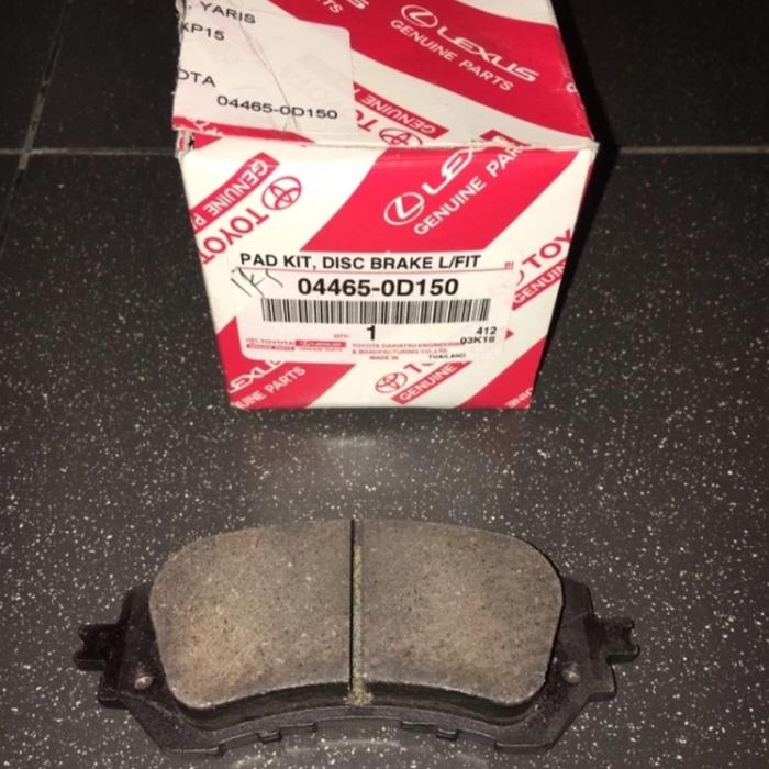 Jual BRAKE PAD KAMPAS REM DEPAN ALL NEW VIOS ALL NEW YARIS 2014 UP ...