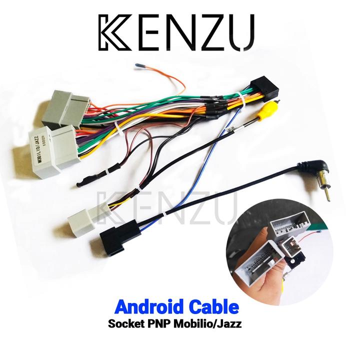 Jual KABEL SOKET HEAD UNIT ANDROID PNP AVANZA SUZUKI HONDA XPANDER ...