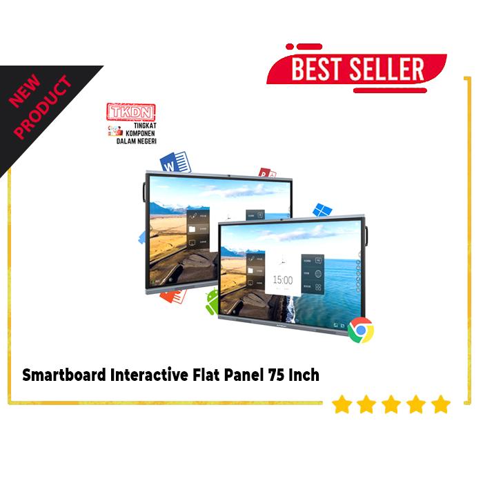 Jual Smartboard Interactive Flat Panel 75 Inch Dual OS All In Siap ...