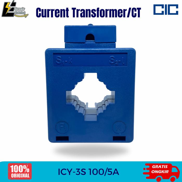 Jual CURRENT TRANSFORMER/CT TYPE ICY-3S 100/5A CIC - Jakarta Pusat ...