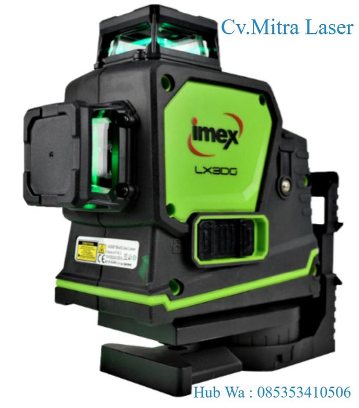 Jual Imex 3 Liner LX3D multi-line Green Beam 3 x 360° lines with LD100 ...