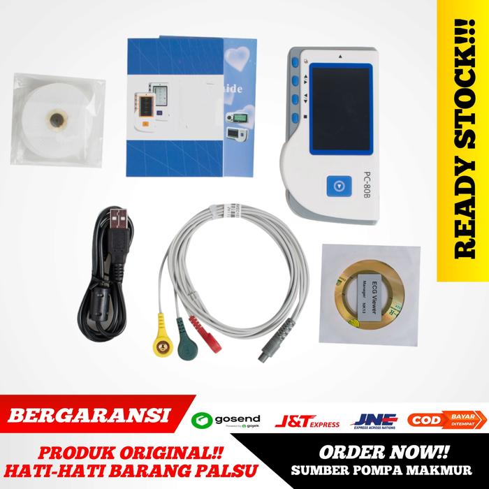 Jual EKG Monitor ECG Electrocardiogram PC80B Elektrokardiogram PC-80B - Jakarta Barat - SUMBER ...