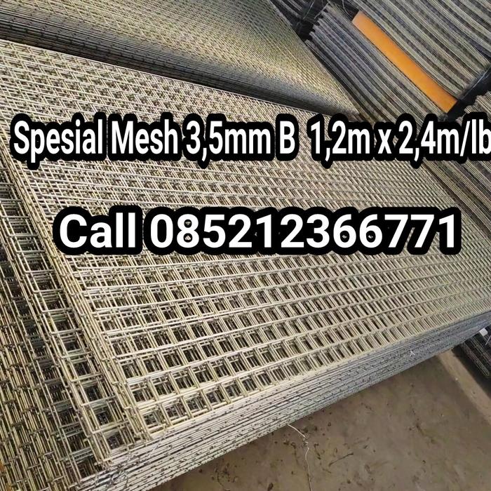 Jual Wiremesh galvanis lembaran Tebal 3mm ukuran 1,2m x 2,4m tebal ...