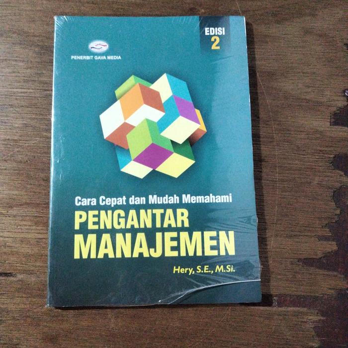 Jual Buku cara cepat dan mudah memahami pengantar manajemen edisi 2 - Jakarta Pusat - TB BONA ...