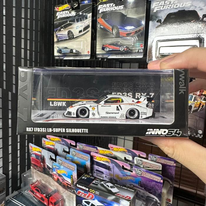 Jual LB-Super Silhouette RX7 (FD3S) Slammed Shell White Putih Inno64 ...