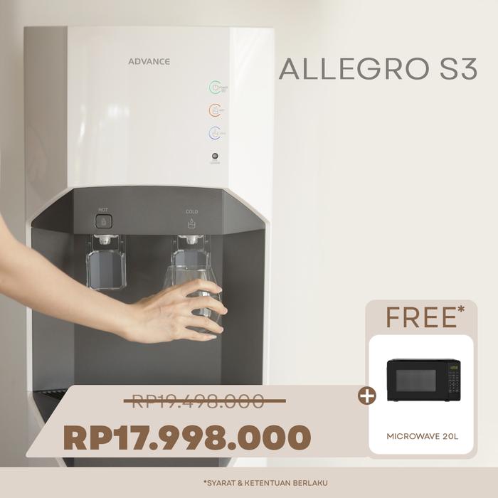 Promo ADVANCE - Reverse Osmosis Allegro S3 Water Purifier (WS8837 ...