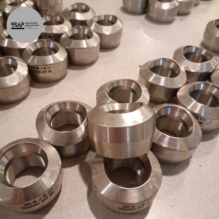 Jual Threadolet Stainless SS304 Class 3000 Drat 1/2" inch - Jakarta ...