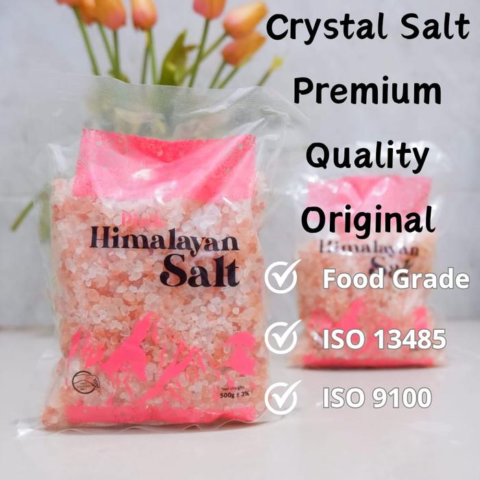 Jual Himalayan Salt Crystal Rocks 1kg - Garam Himalaya Kristal ...