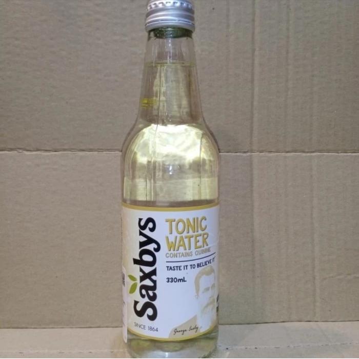 Jual saxbys tonic water soft drink 330ml minuman berkarbonat rasa lemon ...