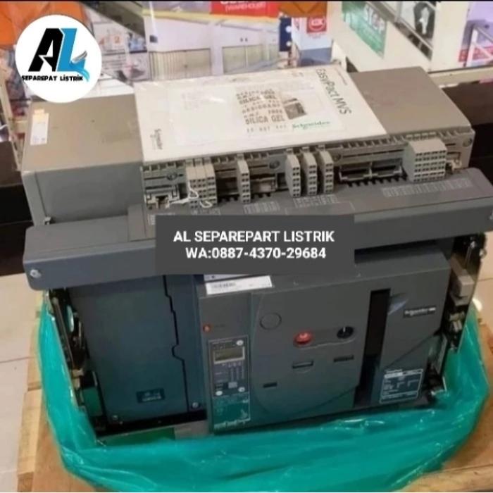 Jual ACB SCHNEIDER MVS25H 4P 2500A 65KA TIPE DRAWOUT + MOTORIZED UVT AUX ORIGINAL MVS25H4MD2A ...