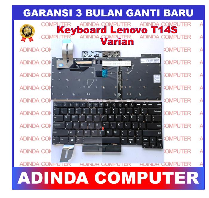Jual Keyboard Lenovo Thinkpad T14s Gen1 Gen 1 1st Gen 2020 20T0 20T1 ...